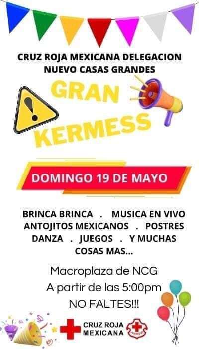 Organiza Cruz Roja gran kermes | La Opción de Chihuahua