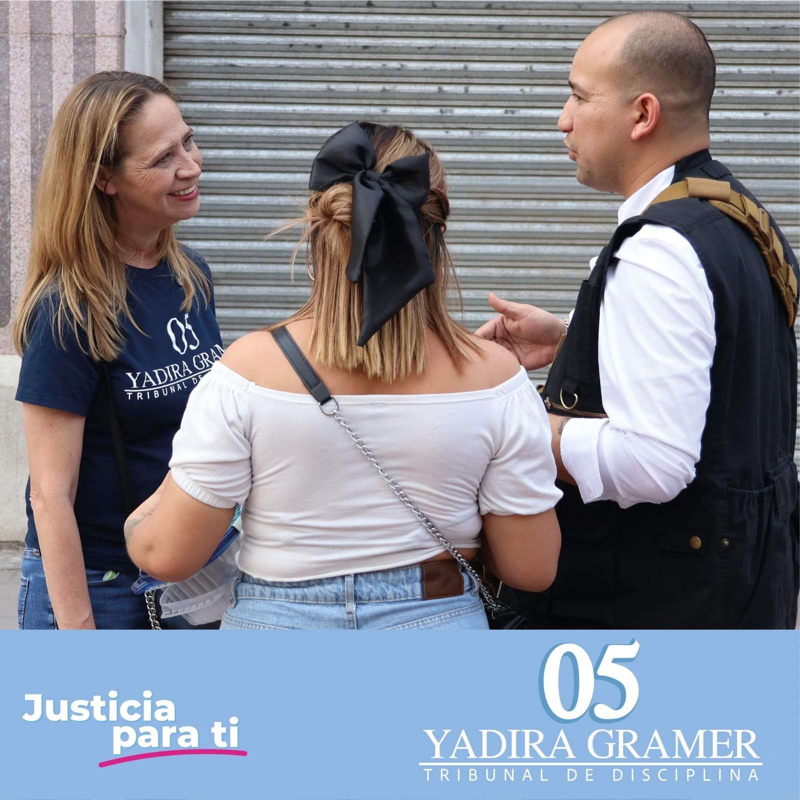Recorre Yadira Gramer el Centro con propuesta para el Tribunal de ...